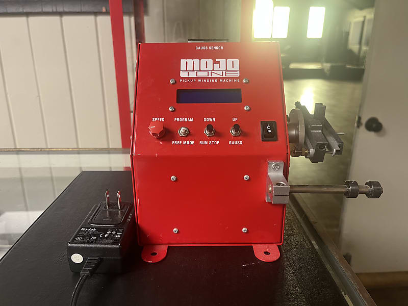 Mojotone Pickup Winding Machine 2020’s - Red | Reverb