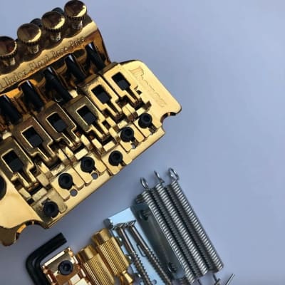 Ibanez Licensed Floyd Rose Bridge Tremolo in Gold | Reverb