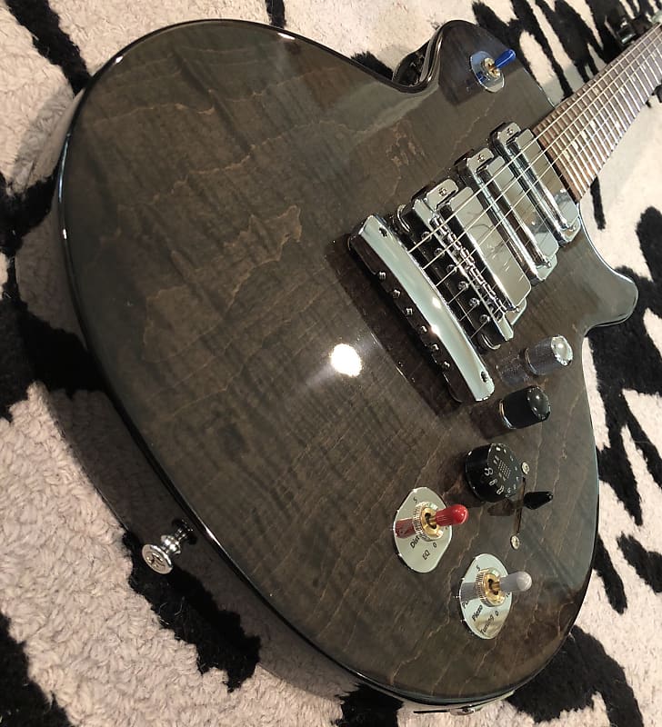 Gibson Les Paul X LPX Trans Black Limited Edition Rare Color | Reverb