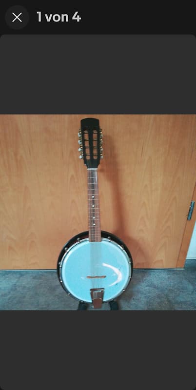 MUSIMA DDR GDR Banjo Mandoline Sunburst | Reverb