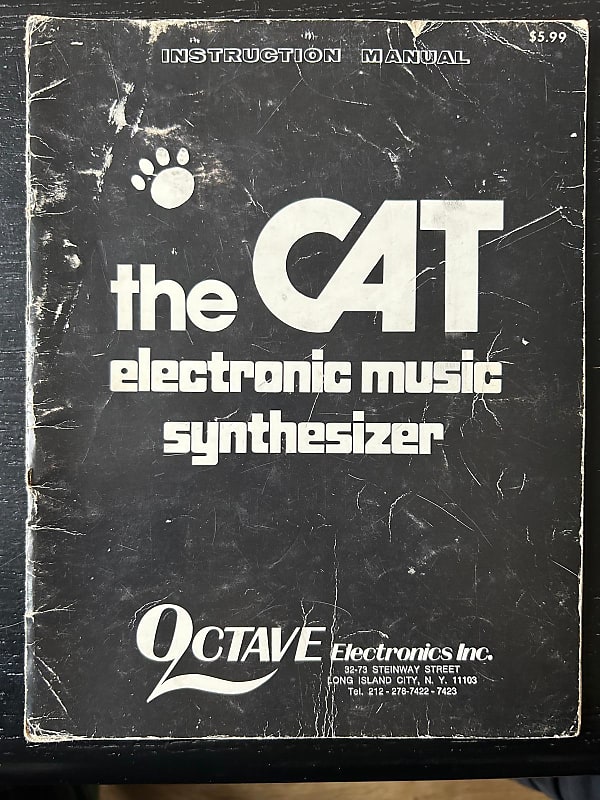 Octave Cat Synth - Original Operation Manual | Reverb Australia