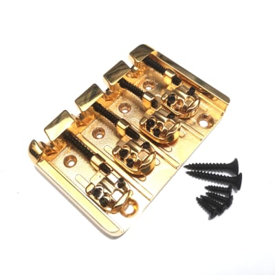 Ibanez Accu-Cast B500 4 Strings Bass Bridge - Gold | Reverb UK