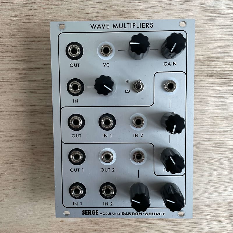 Random*Source Serge Wave Multipliers Eurorack Module | Reverb