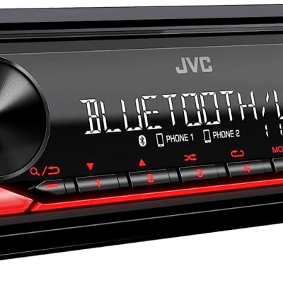 JVC KD-XD28BT Single DIN Digital Media Shallow Chasis | Reverb