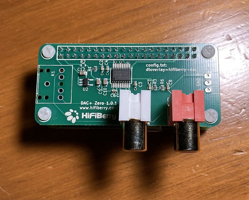 Raspberry Pi Zero W with HiFiBerry DAC+ Zero | Reverb