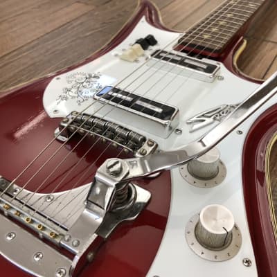 1966 Teisco Spectrum 2 Red Finish | Reverb