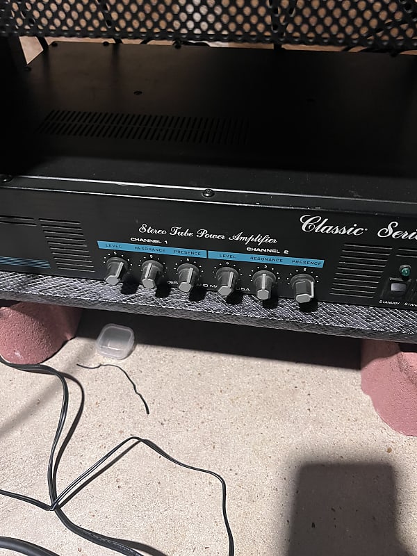 Peavey Classic Series 50/50 Stereo Tube Power Amplifier 90s - | Reverb