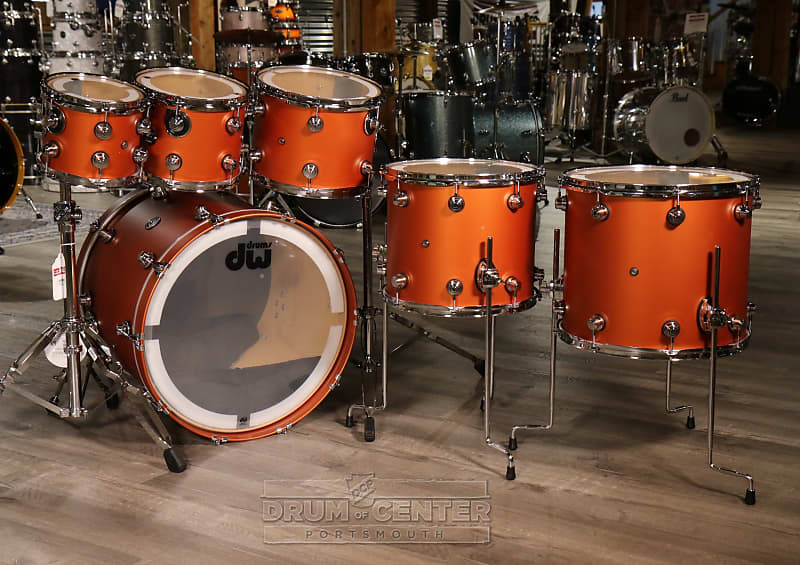 DW Performance 6pc Drum Set 22/8/10/12/14/16 Hard Satin | Reverb