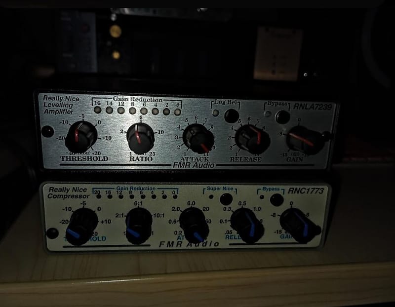 FMR RNC and RNLA Two pack compressor and leveling amp | Reverb