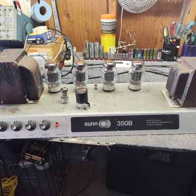 Sunn 350B All Tube Bass Head mid-70s | 2000S | Reverb