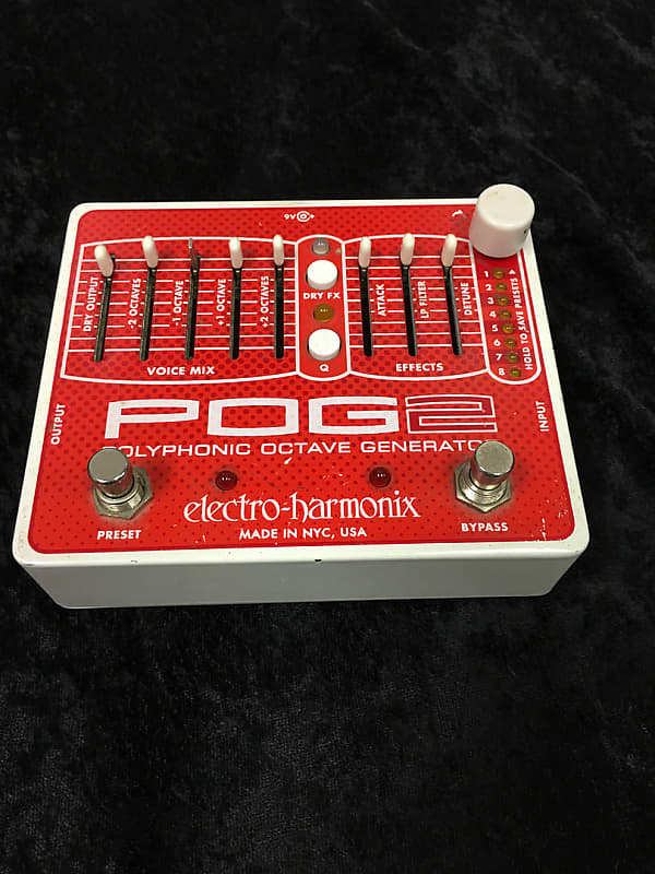 POG II Polyphonic Octave Generator Octave Guitar Effects | Reverb