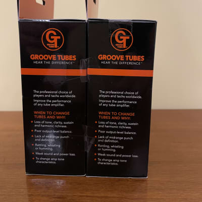 Groove Tubes Premium GT 6L6-S MED Quartet | Reverb