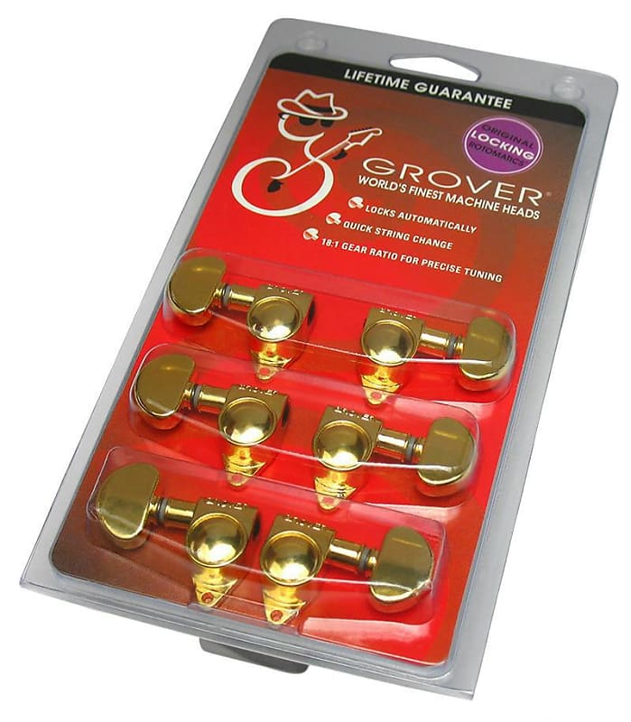 Grover Grover 106G Original Locking Rotomatic Machine Heads | Reverb