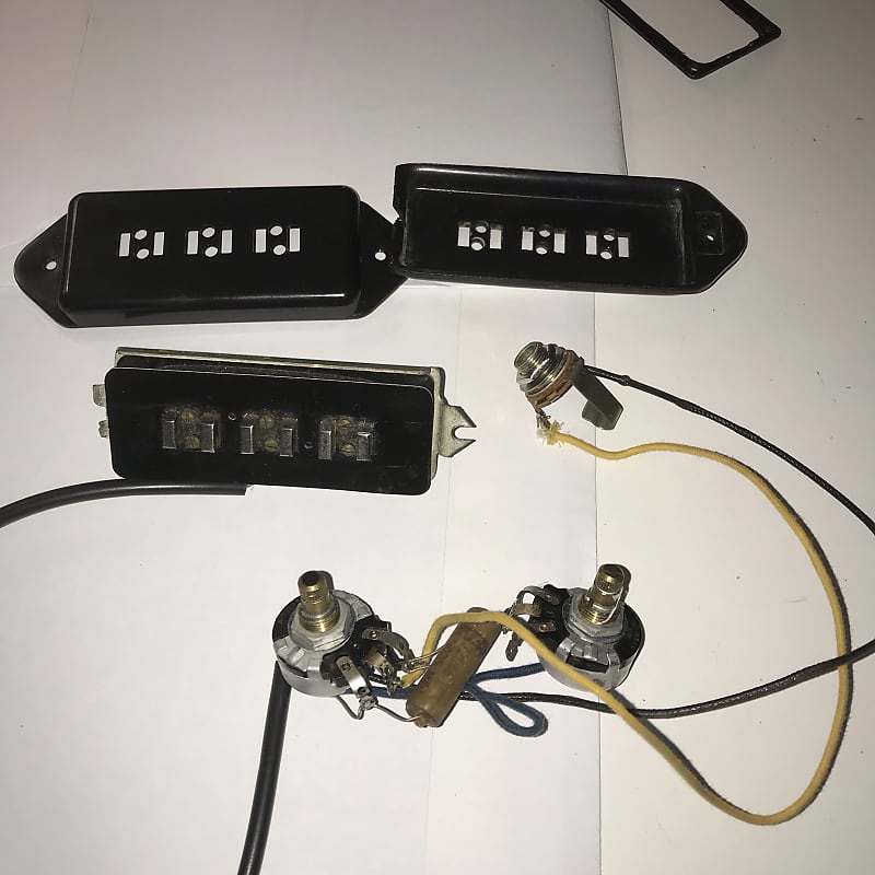 Gibson P90 staple pickup 1955 Black | Reverb