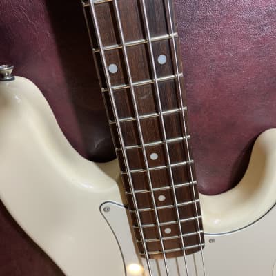 Partscaster Precision Bass - Vintage White w/Matching | Reverb