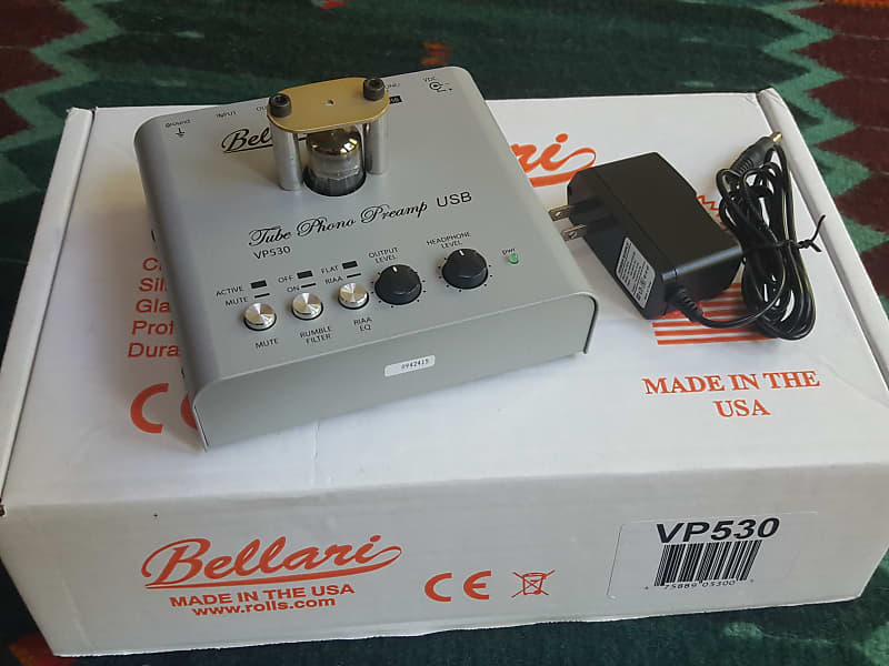 Bellari VP530 Tube Phono Preamp with USB Output - Free | Reverb