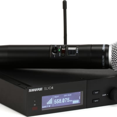 Shure SLXD24/B58-J52 Wireless System with Beta 58 Microphone. | Reverb