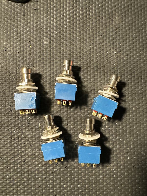 Lot of 3PDT foot switch (x5) | Reverb