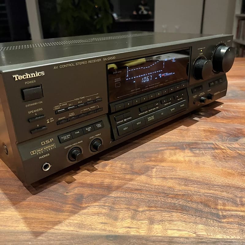 Technics AV Control Stereo Receiver SA-GX530 | Reverb