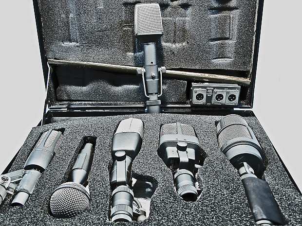 SIX Rare Fostex printed ribbon microphones w/ Fostex "sample" | Reverb