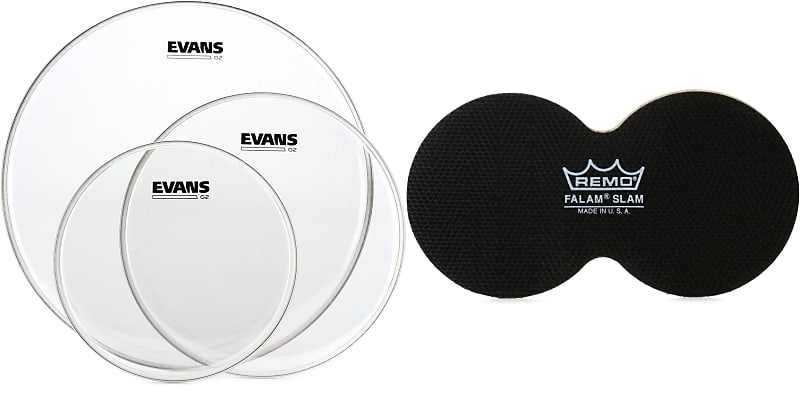 Evans G2 Clear 3-piece Tom Pack - 10/12/16 inch Bundle with | Reverb