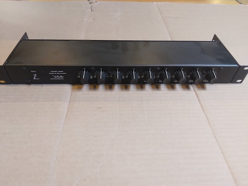 White Instruments - Model 4220 | Passive Equalizer | Reverb