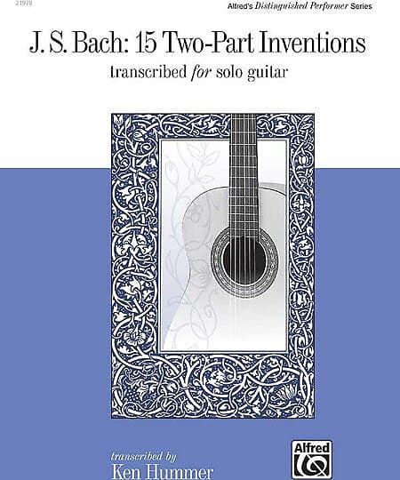 J. S. Bach: 15 Two-Part Inventions: Transcribed for Solo | Reverb