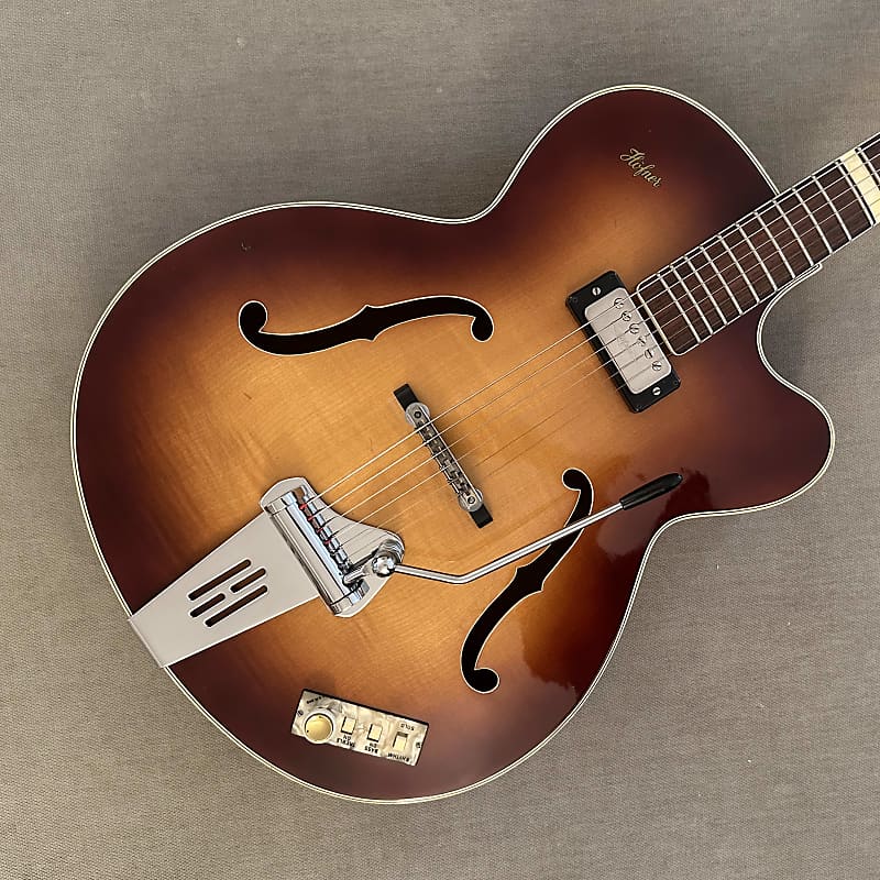 Hofner 457 ~ 1965 ~ Archtop Guitar | Reverb
