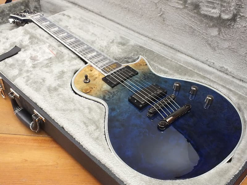 ESP E II Eclipse Blue Natural Fade 2019 | Reverb