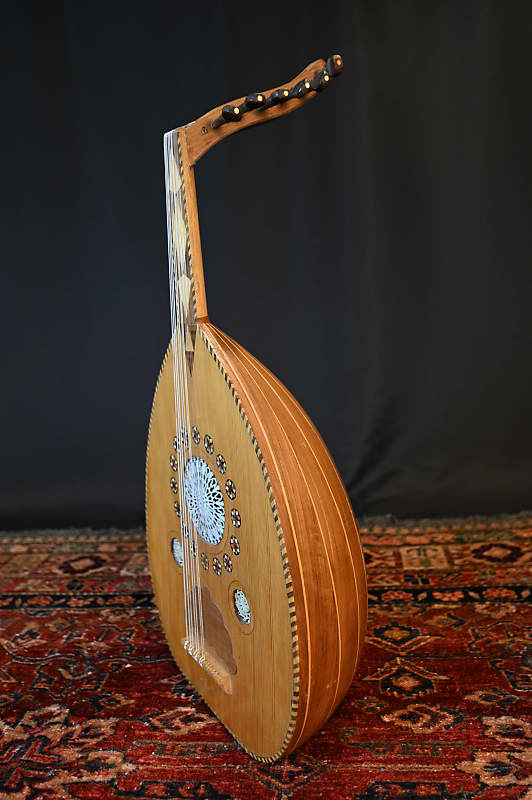 Syrian 12-String Oud Instrument from Damascus Region c1970s | Reverb