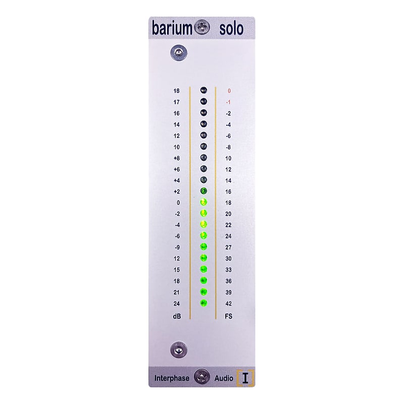 Interphase Audio - Barium Solo Reference Signal Meter | Reverb UK
