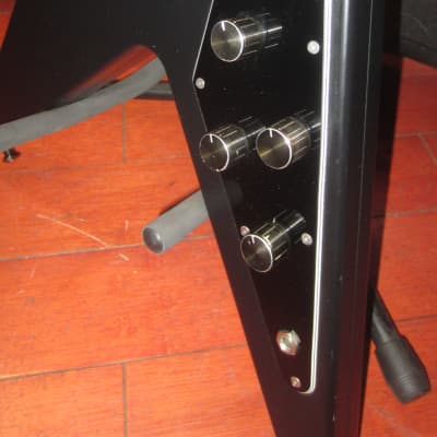 EGC Electrical Guitar Company Aluminum Flying V Previously | Reverb