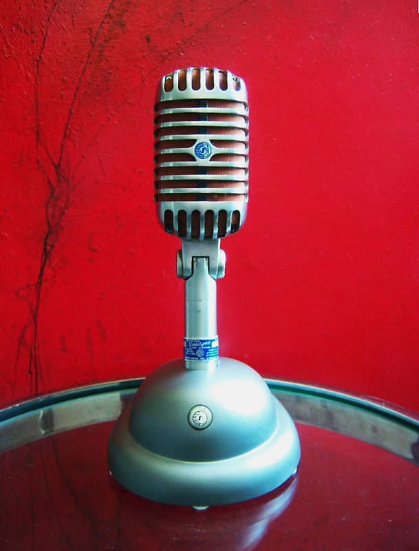 Vintage 1953 Shure 55S dynamic cardioid microphone | Reverb Australia