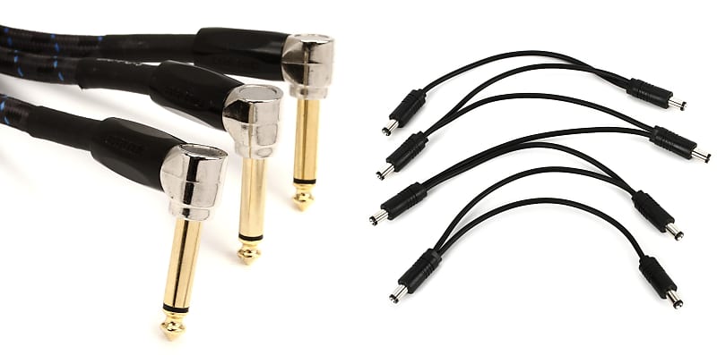 Boss BIC-PC-3 RIght Angle to Right Angle Instrument Cable - 6 | Reverb