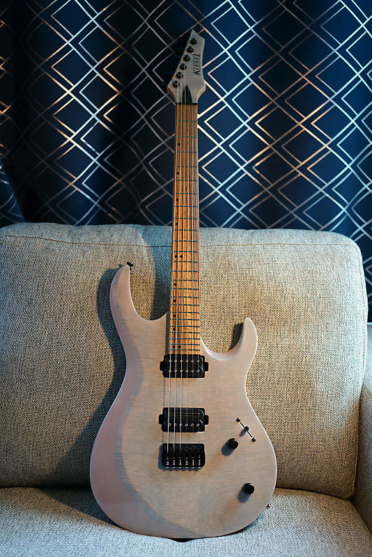 Kiesel Aries Bolt-On Mahogany/Flame Maple/Zebrawood | Reverb