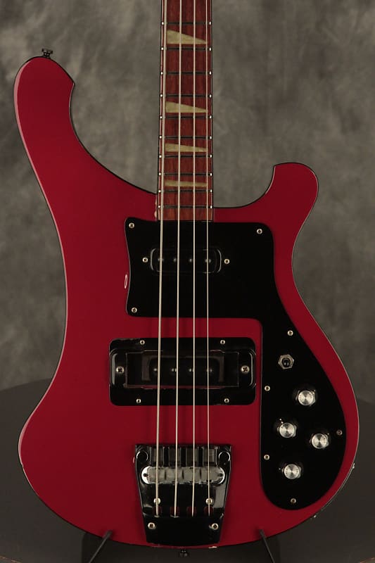 1986 Rickenbacker 4003 Bass rare RUBY BT w/BLACK binding and | Reverb