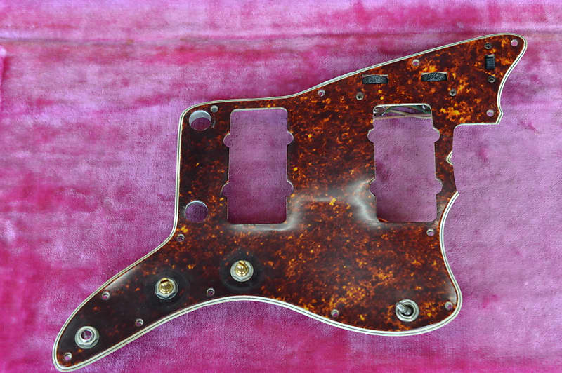 Vintage 1960's Fender Jazzmaster Loaded Tortoise-Celluloid | Reverb