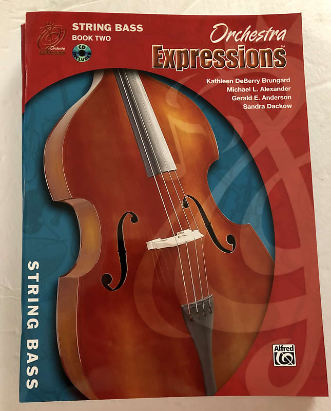 Orchestra Expressions String Bass Book 2 with CD | Reverb