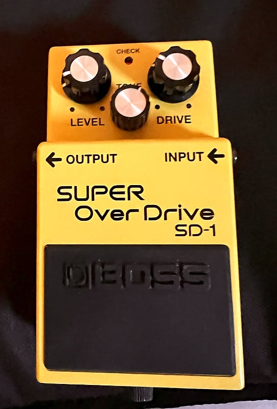 Boss SD1 OVERDRIVE 2023 - YELLOW | Reverb