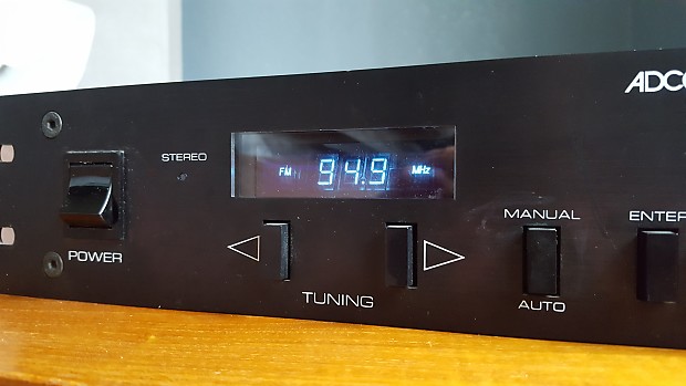 ADCOM GFT-2 Rackmountable FM-AM Tuner Excellent Sound & | Reverb