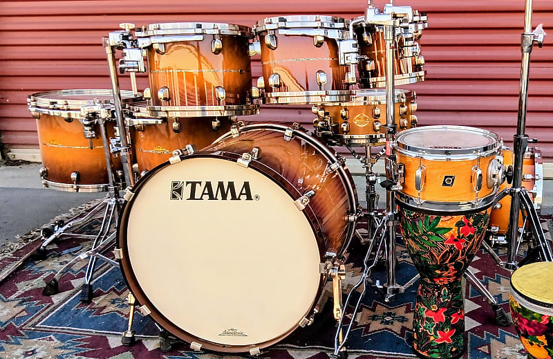 Tama Starclassic Ltd Ed 2002 - Quilted Gold Burst | Reverb