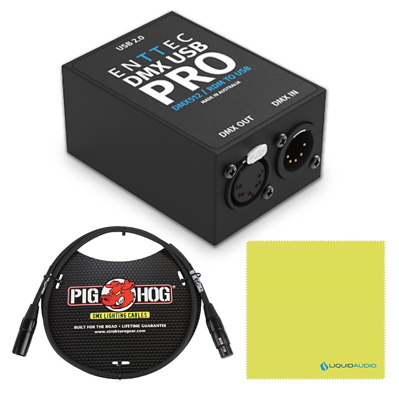 Enttec DMX USB PRO 70304 RDM Lighting Controller Interface | Reverb