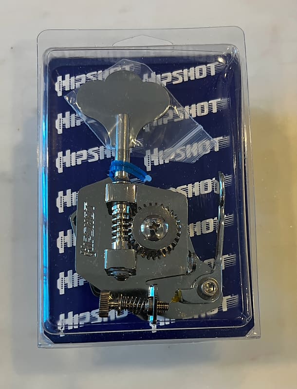 Hipshot BT3 Bass Xtender Bass-side Reverse-Wind Nickel | Reverb