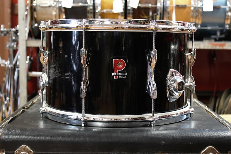 Premier 8x14 Rack Tom in Black Gloss | Reverb