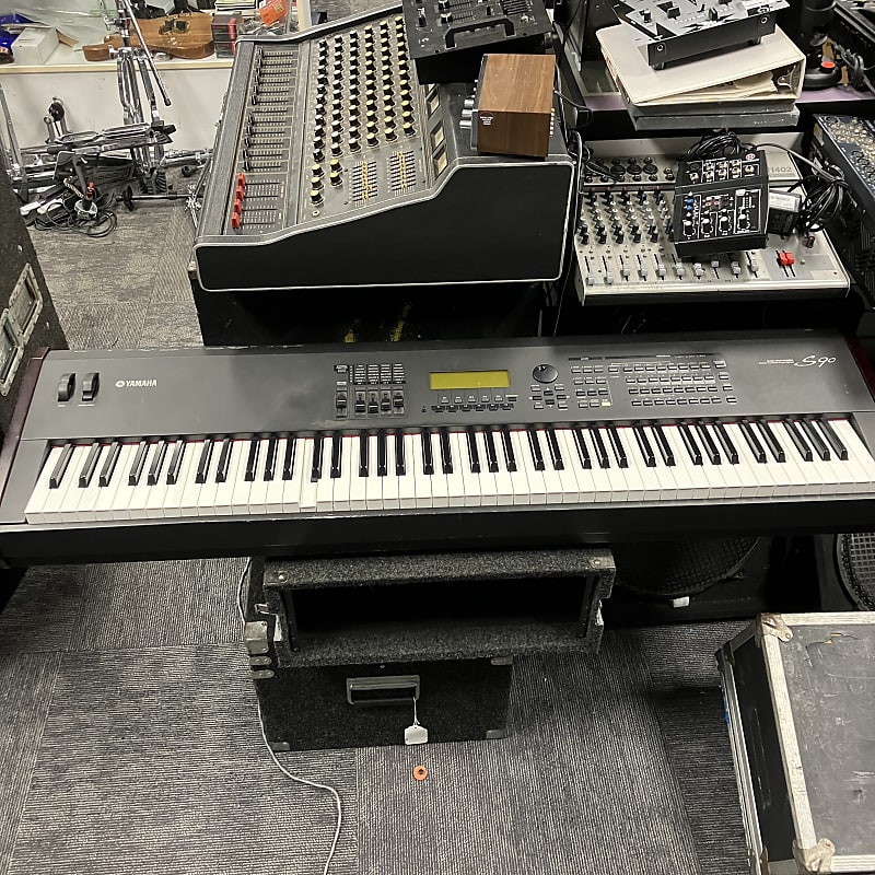 Yamaha S90 88 Weighted Key Workstation AS IS | Reverb