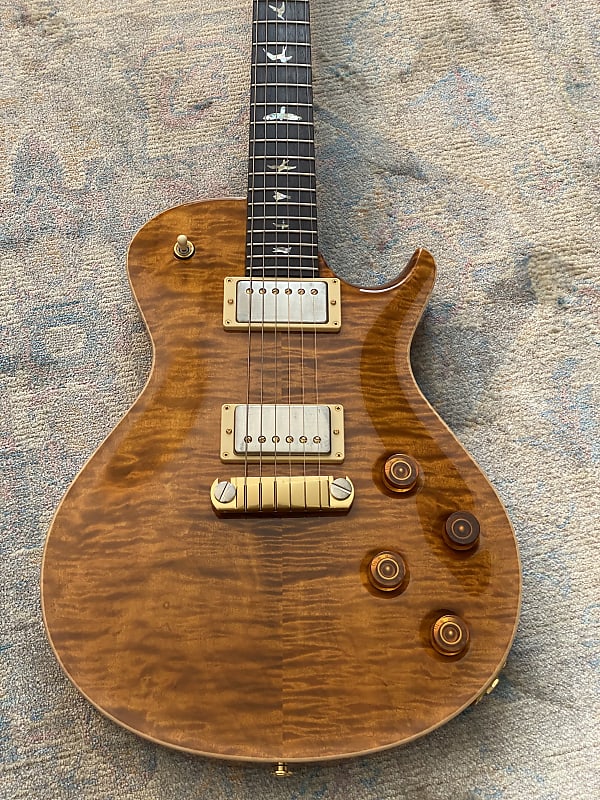 PRS Limited Edition Brazilian Neck Single Cut 2001 - Amber | Reverb