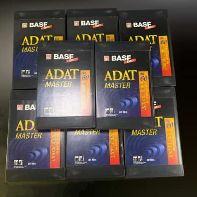 8 BASF ADAT Master DA60 Adat Recording Tapes - Used - | Reverb