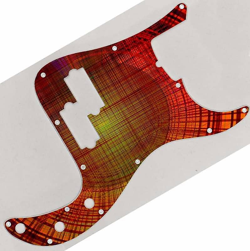 Graphical pickguard Fender Precision Bass (Pbass) Standard 13 | Reverb
