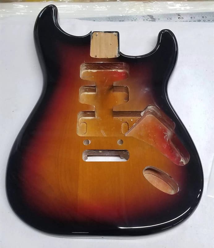 Alder Strat Body - 3-Tone Sunburst | Reverb UK