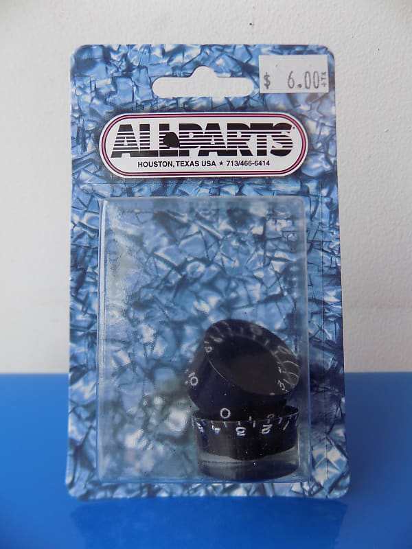 Allparts PK-0130 Set of 2 Vintage-Style Speed Knobs - Black | Reverb